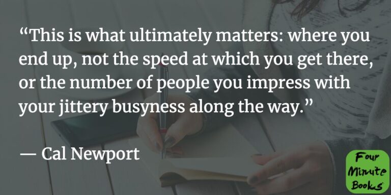 Slow Productivity Summary (Cal Newport) | The Book in 4 Minutes